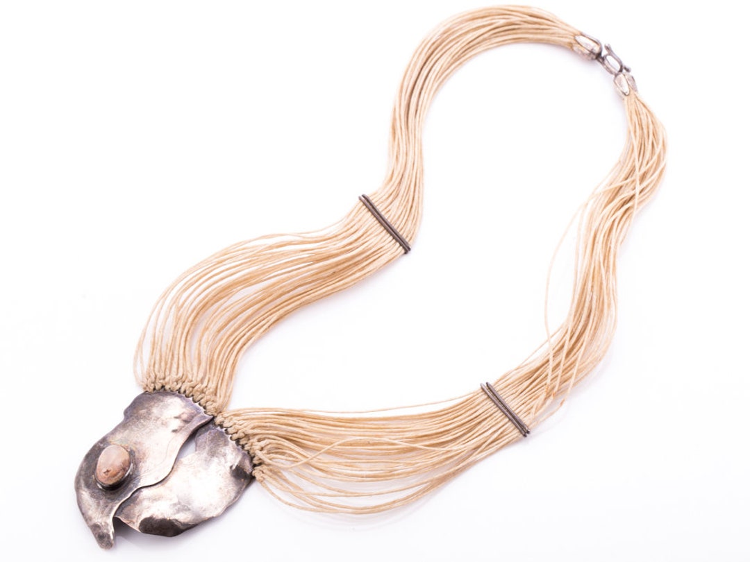 RARE Vintage Early Roz Balkin Modernist Studio Artisan Sterling Silver ...