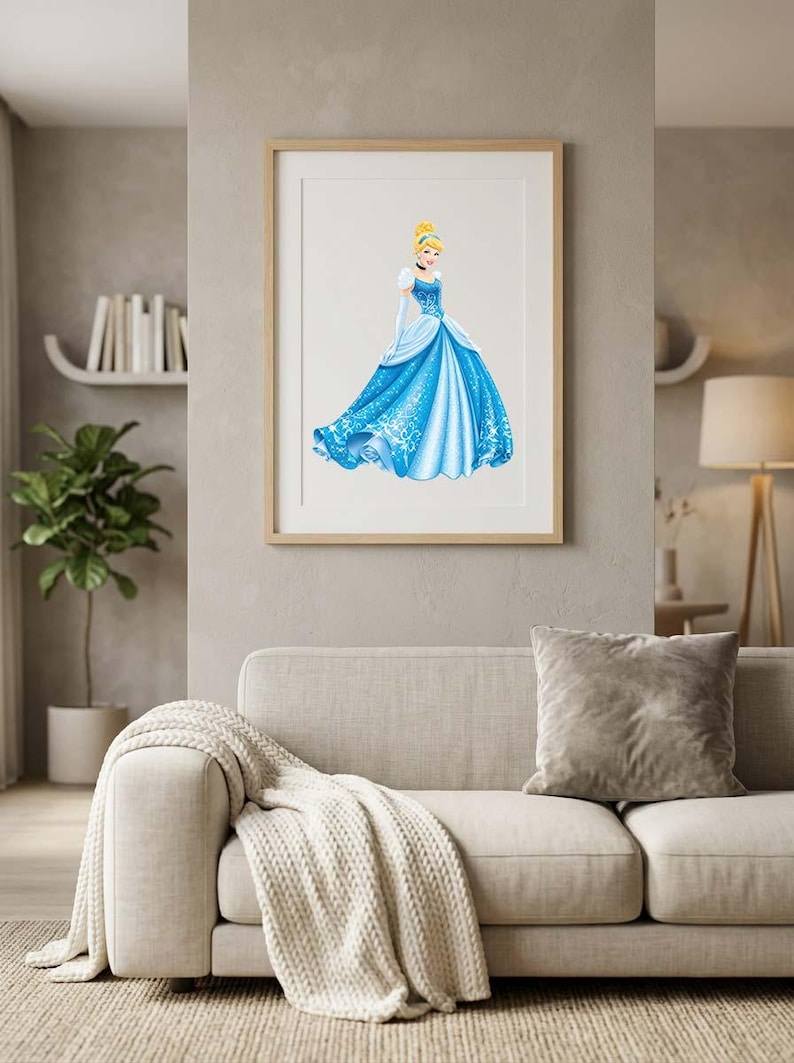 Cinderella SVG PNG Layered, Princess Clipart, Cinderella Shoe ...