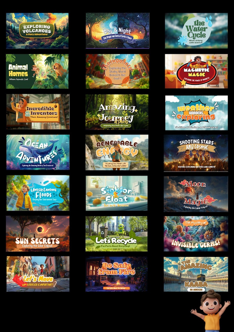 Ultimate Kids Interactive Story Bundle With Editable Audio - Etsy UK