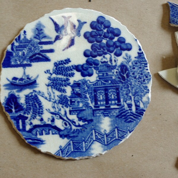 Blue Willow Tiles - Etsy