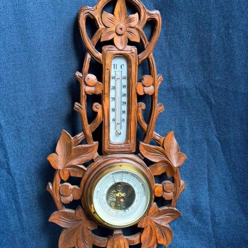 Antique Barometer German - Etsy