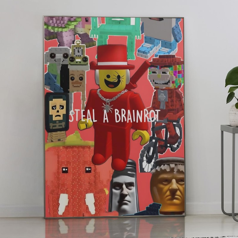 Steal a Brainrot Poster - Etsy