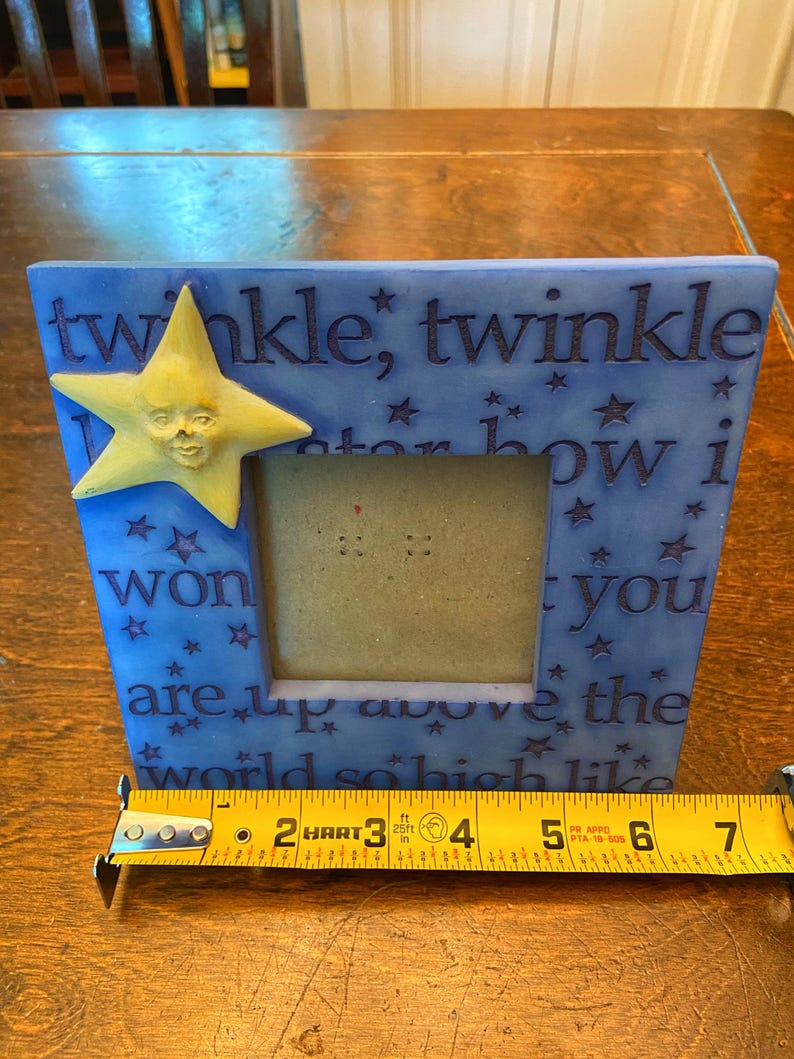 Vintage United Design "twinkle, Twinkle, Little Star" Heavy Resin ...