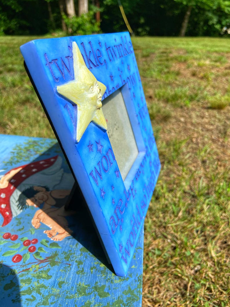 Vintage United Design "twinkle, Twinkle, Little Star" Heavy Resin ...