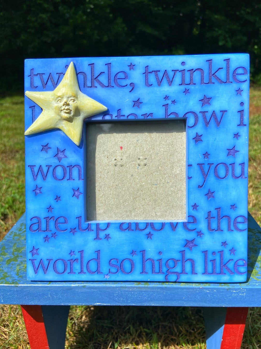 Vintage United Design "twinkle, Twinkle, Little Star" Heavy Resin ...