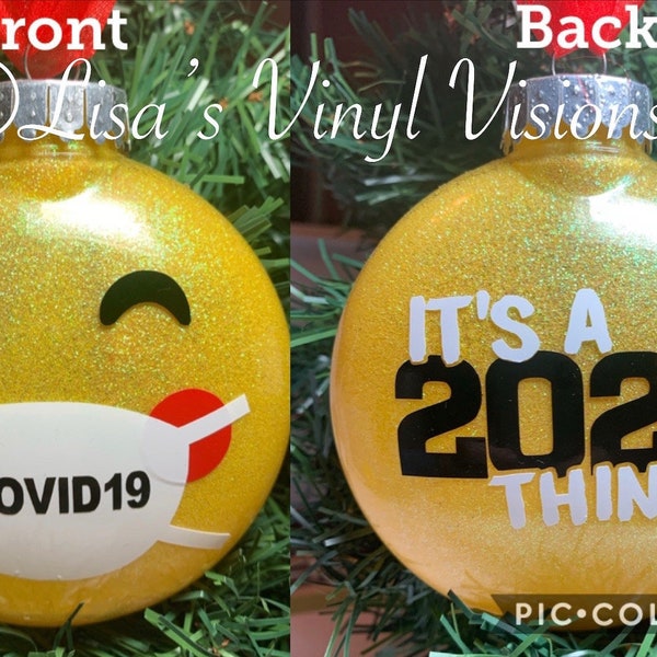 2020 Ornament Mask - Etsy