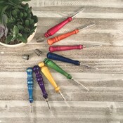 T-easy Needle Threader, New Design That is Easy to Use and Light Weight ...