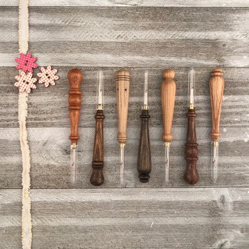 Stitch Marker Container for Knitter Tin and Wood Storage for | Etsy