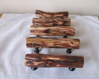 Rustic cabinet pulls | Etsy