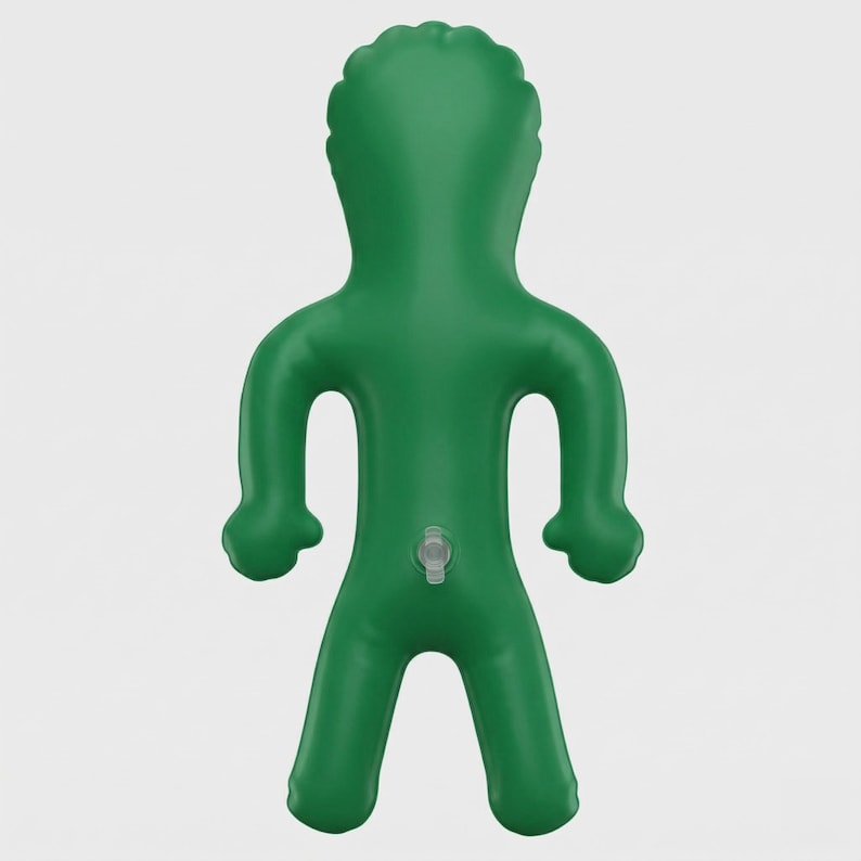 Custom Face Inflatable Pixel Gamer Doll, Personalized 8-bit Block ...