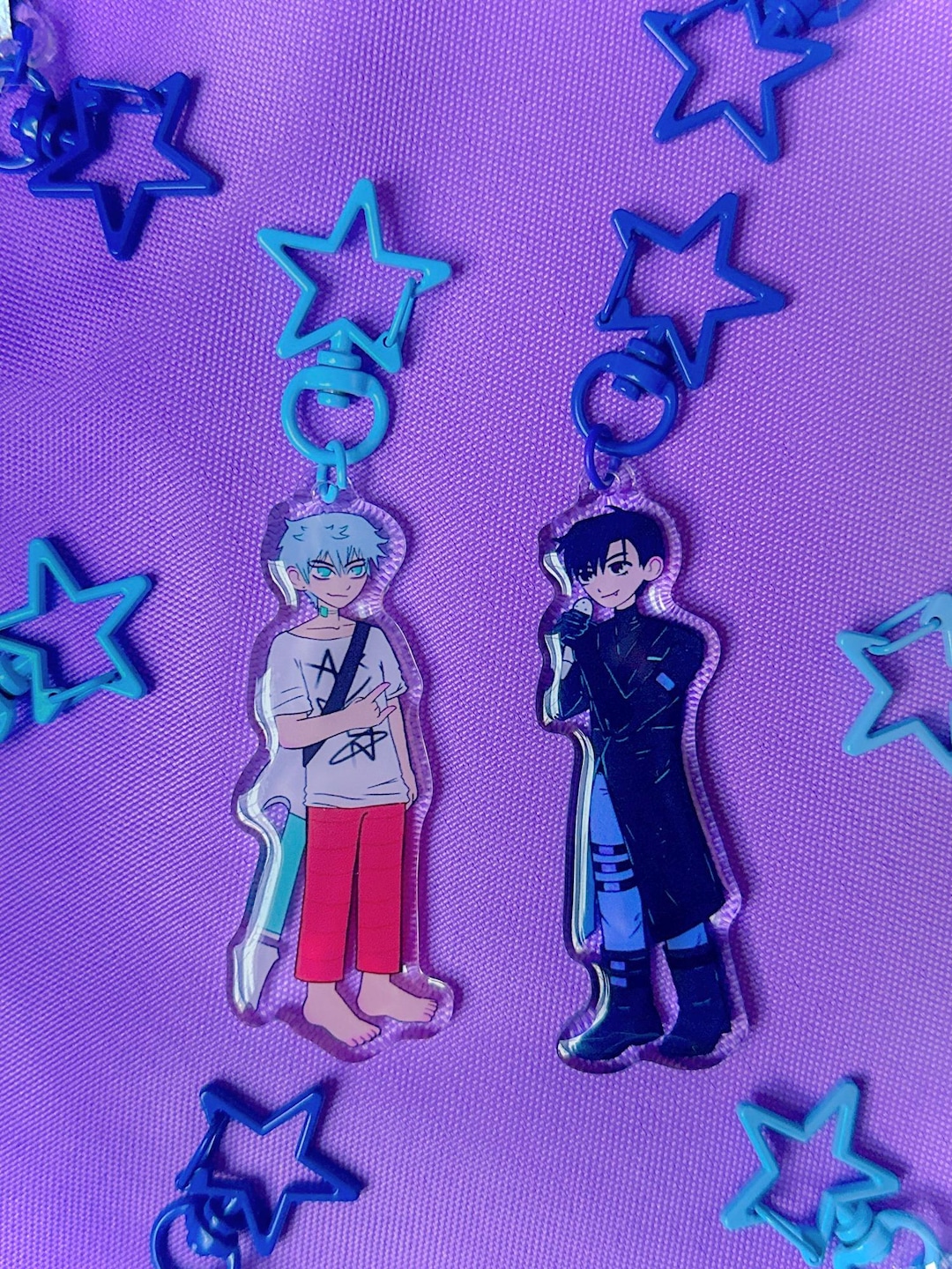 Alien Stage - Ivan and Till Keychains - Etsy