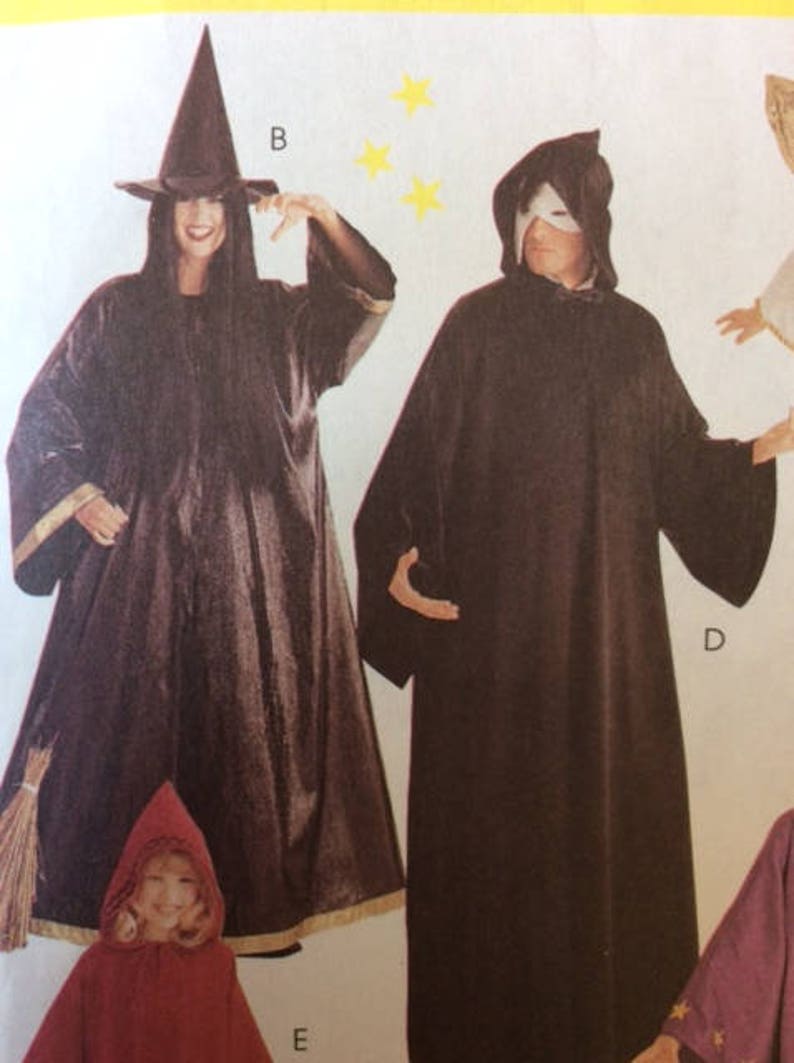 Costume Pattern Witch Angel Phantom Wizard Red Riding Hood - Etsy