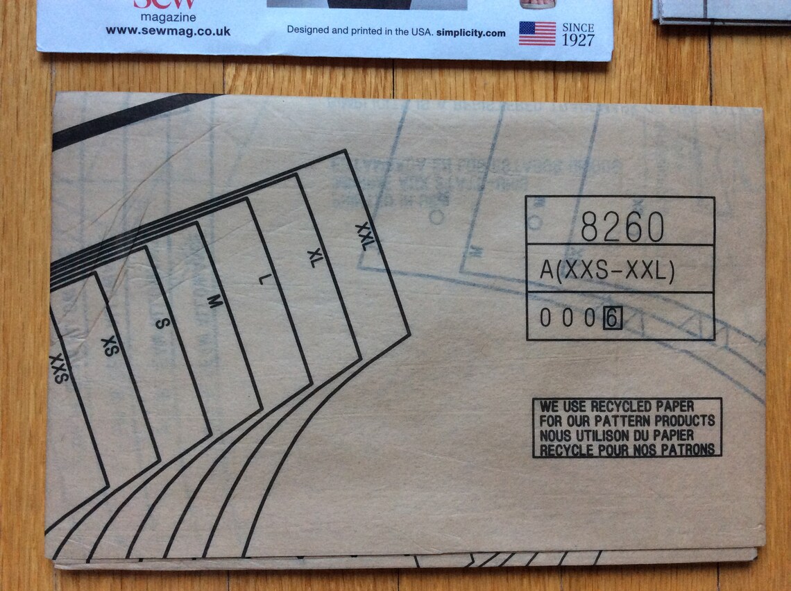 Misses Easy Top Pattern Simplicity 8260 Size XXS XXL Uncut - Etsy