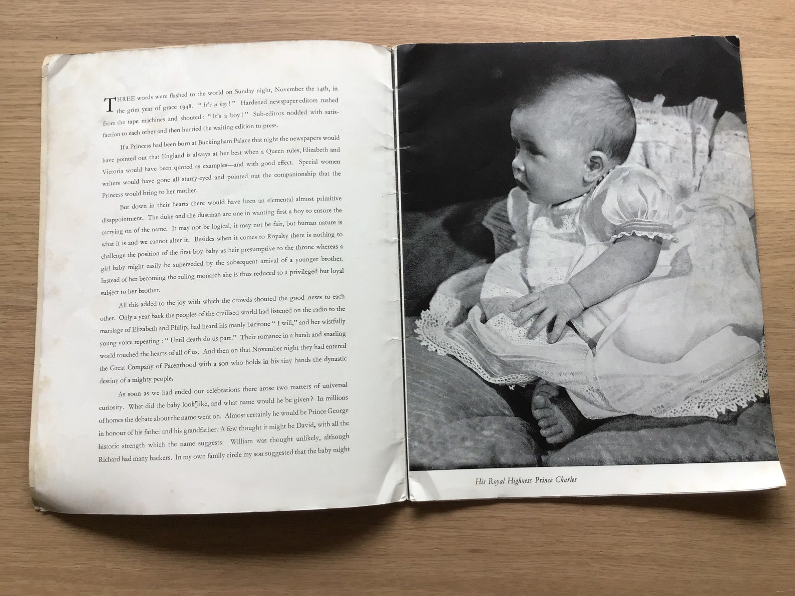 Our Young Prince A Royal Family Album by Baron Prince Charles King ...