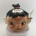 Lefton ESD Anthropomorphic Coffee Head With Spoon Instant Coffee Jar ...