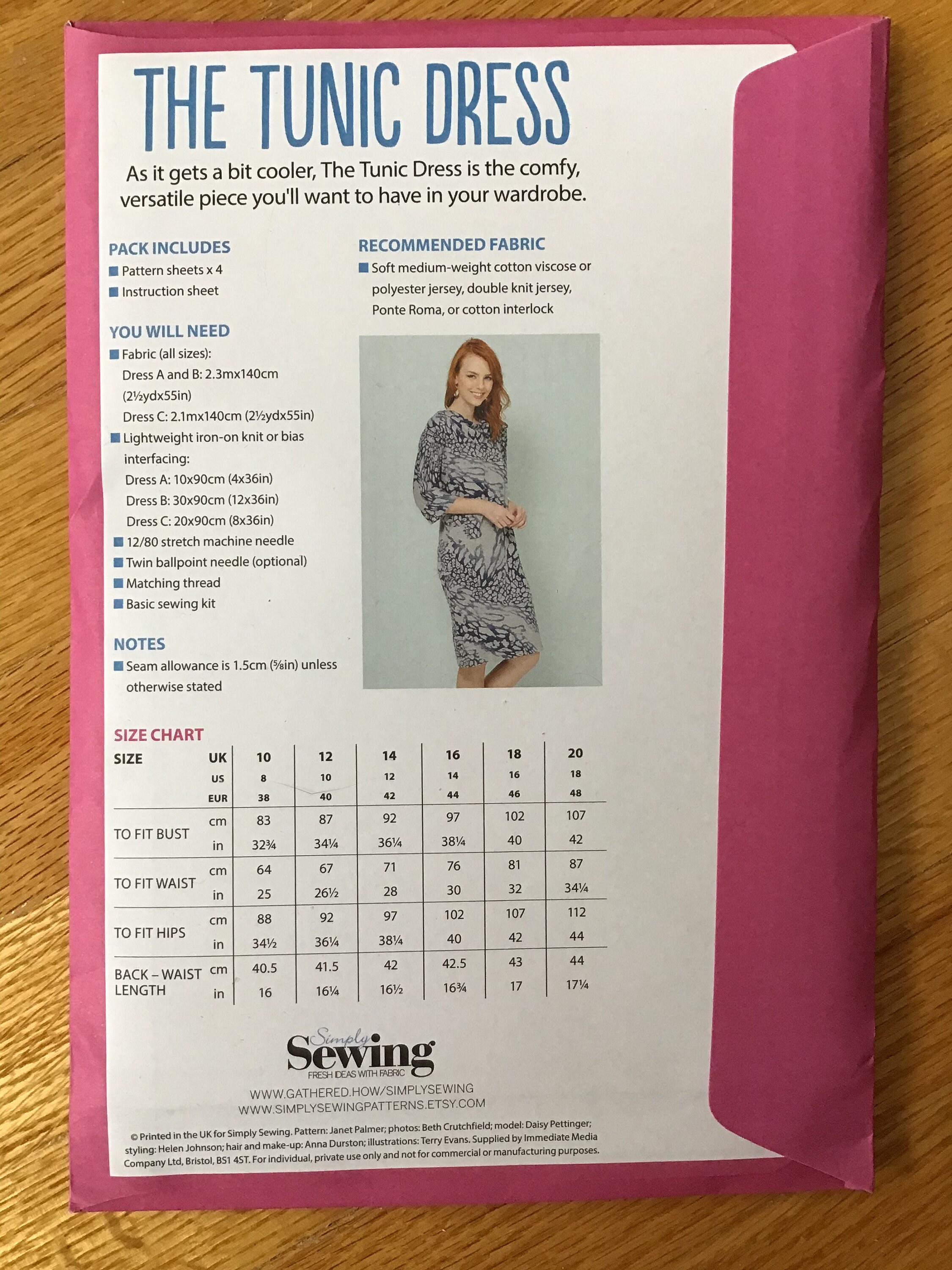 Misses Tunic Dress Pattern UNCUT Sizes 8 18 - Etsy