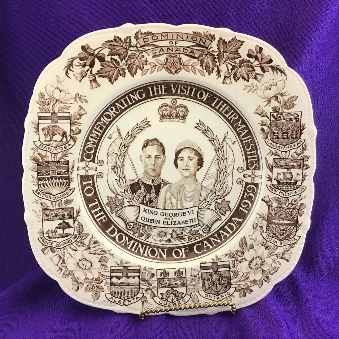 King George VI Queen Elizabeth Visit to the Dominion of Canada 1939 ...