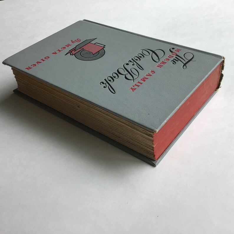 Modern Family Cook Book by Meta Given Hardcover 1953 - Etsy