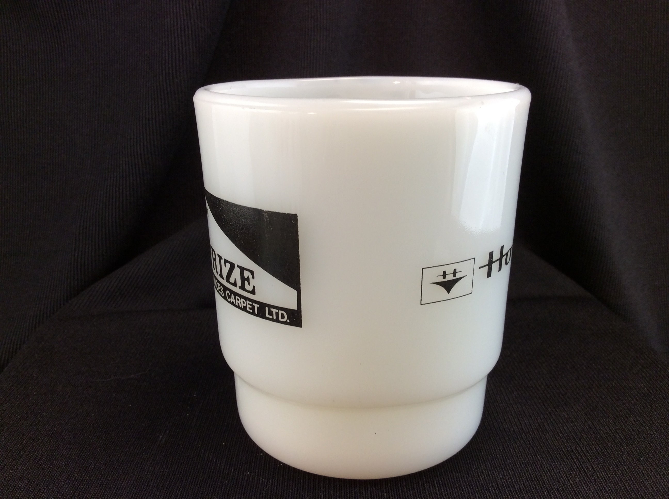 Anchor Hocking Hotpoint Mainprize Advertising Mug Coffee Cup D Handle ...