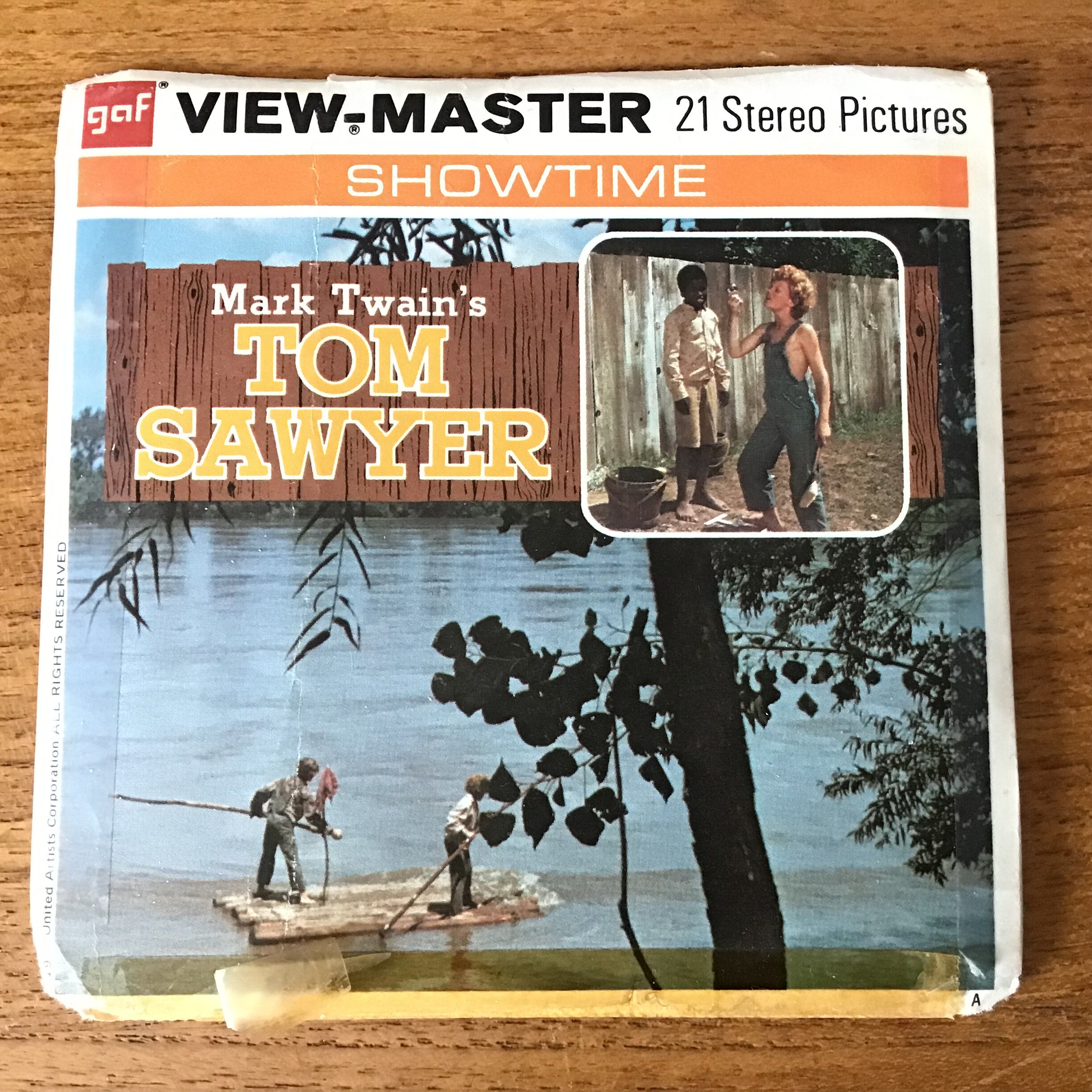 View-master Reels Mark Twain's Tom Sawyer Showtime Series Original ...