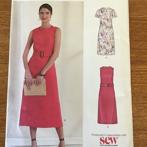 Misses Shift Dress Pattern New Look 6667 UNCUT - Etsy