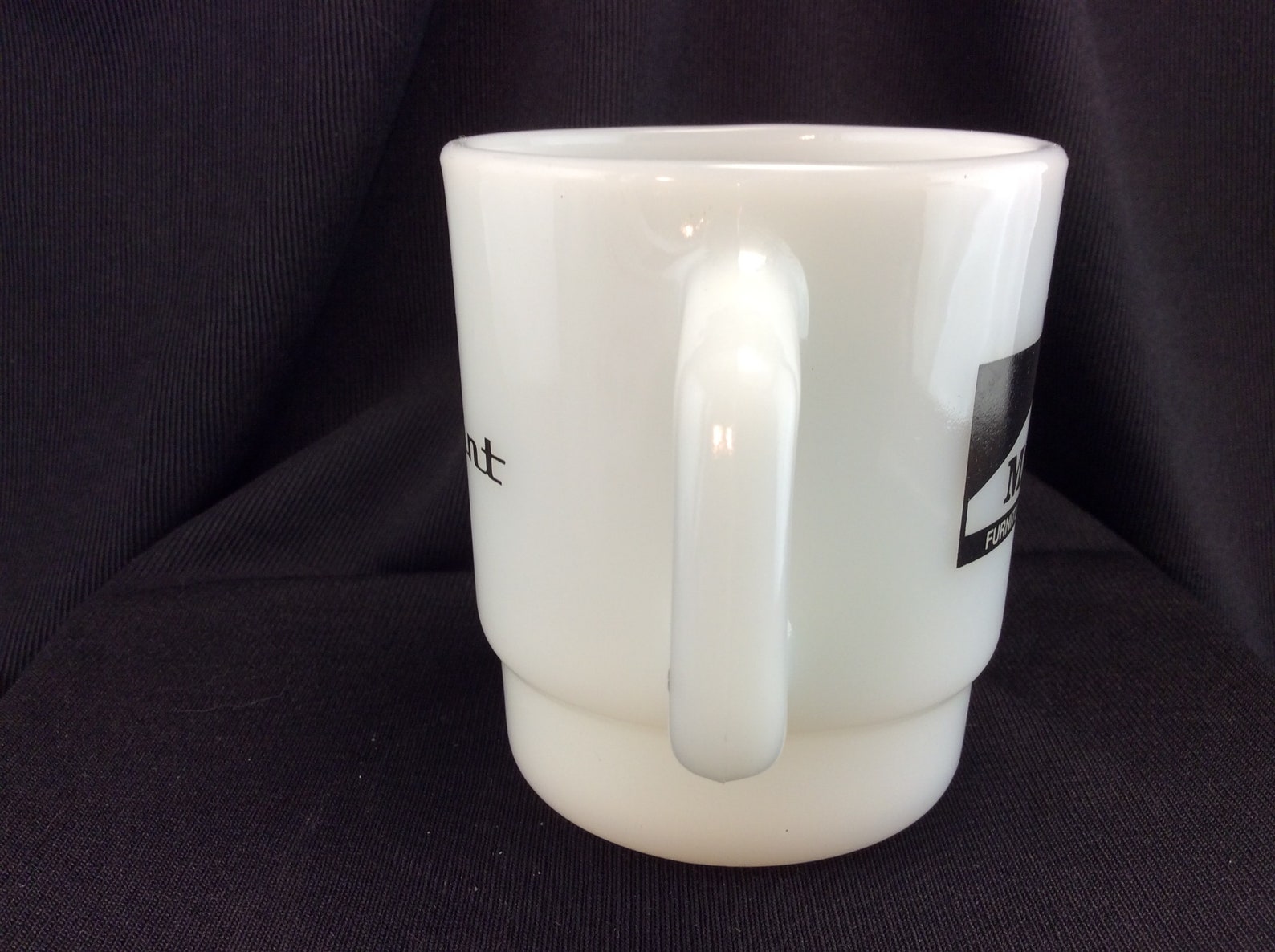 Anchor Hocking Hotpoint Mainprize Advertising Mug Coffee Cup D Handle ...