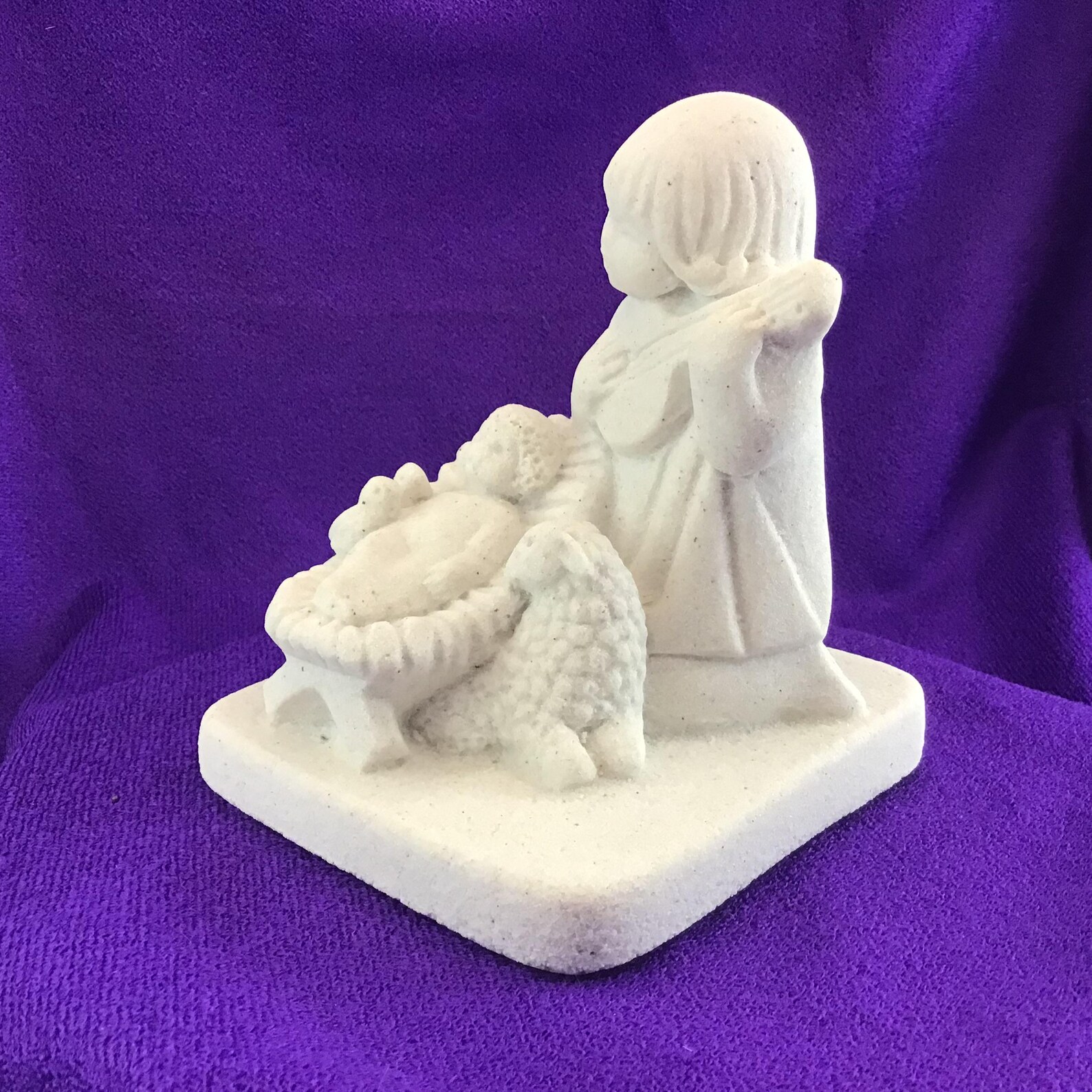 Marbell Stone Art Nativity Figurine Made in Belgium - Etsy