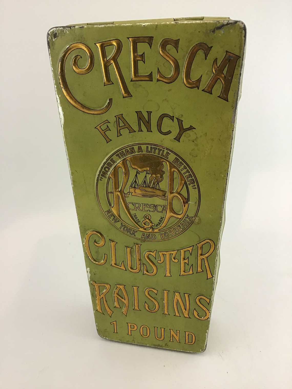 Cresca Fancy Cluster Raisins Tin Hinged Lid - Etsy Canada