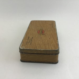 Gold Flake Special Cigarette Tin With Hinged Lid Gold Flake Honey Dew W ...