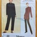 Calvin Klein Jacket and Pants Pattern Misses Vogue American - Etsy