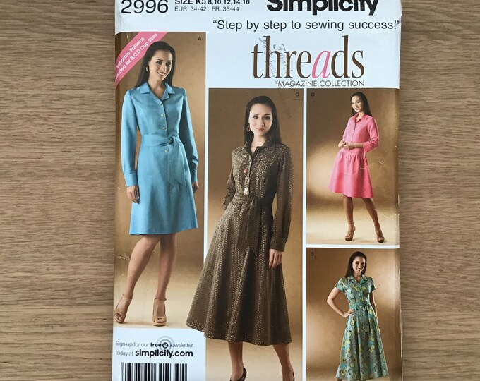 Daisy Kingdom Childs Dress and Doll Dress Pattern Simplicity 9845 Size ...