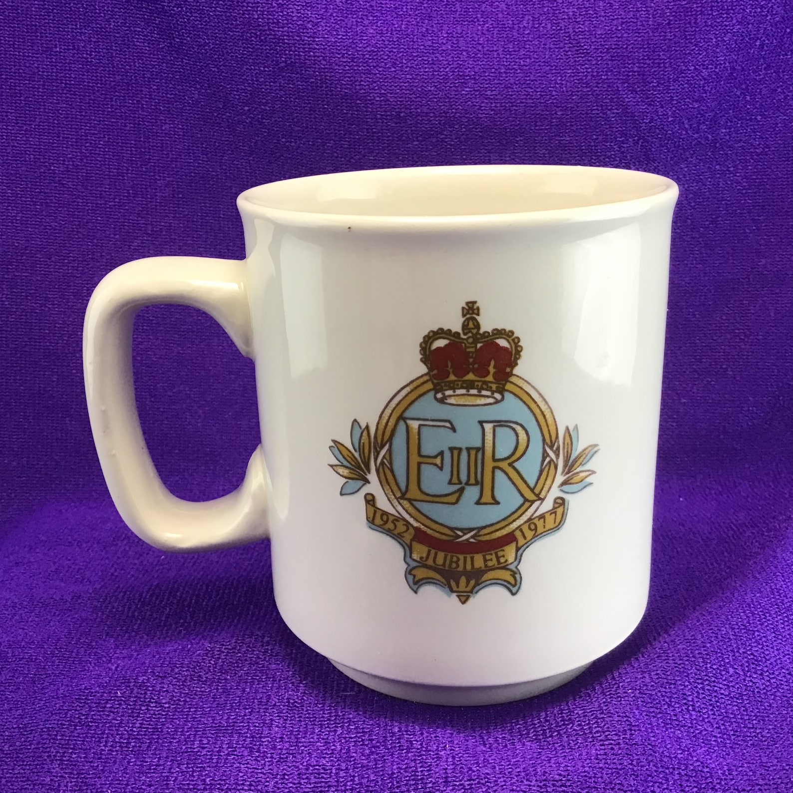 Queen Elizabeth II Silver Jubilee Mug 1977 Prince William Pottery - Etsy