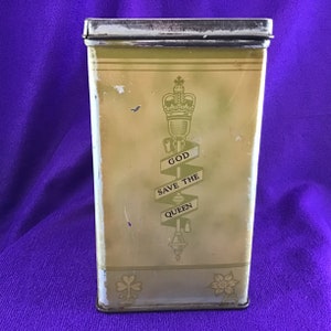 Queen Elizabeth II Coronation Tin - Etsy