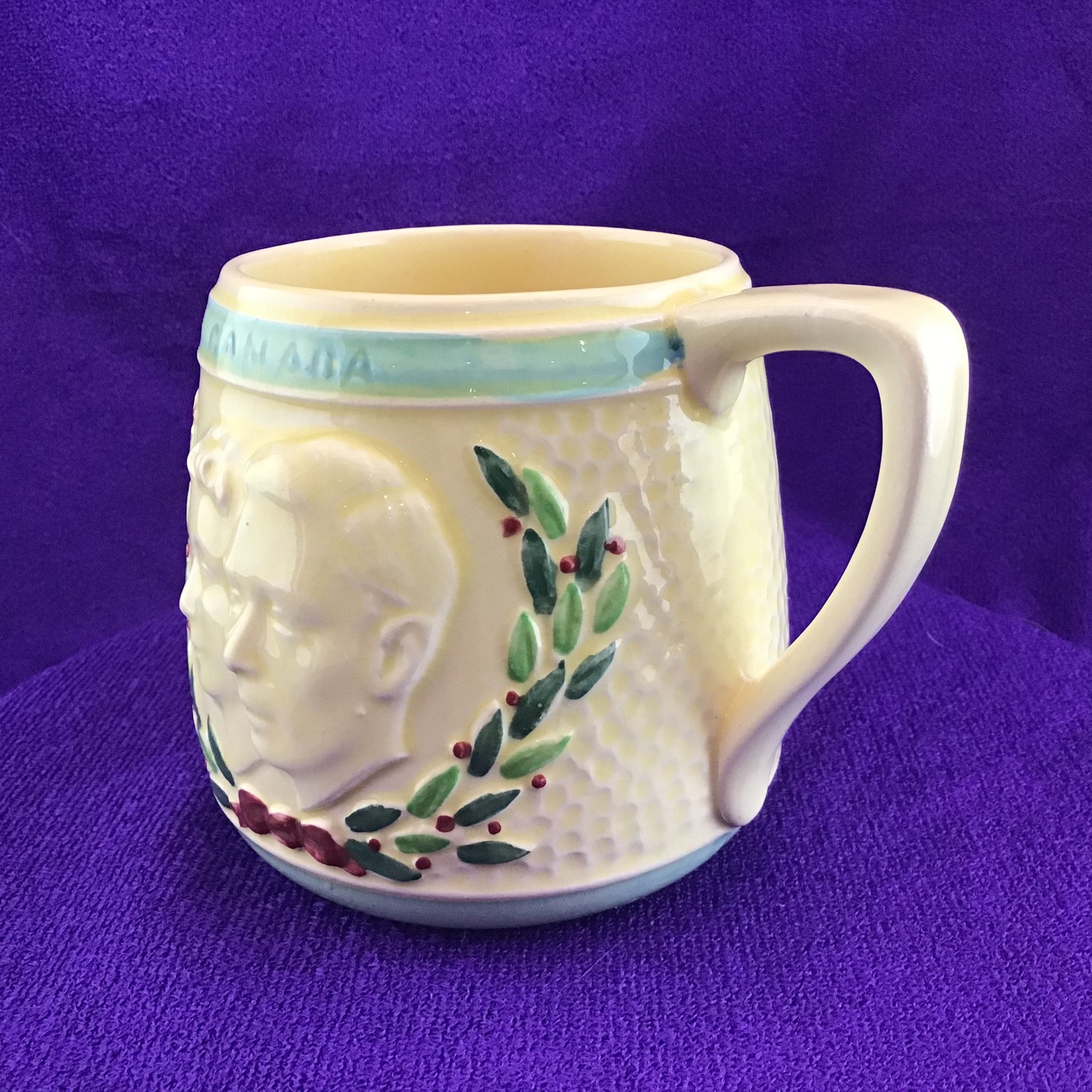King George VI and Queen Elizabeth Royal Visit Mug Cup 1939 - Etsy
