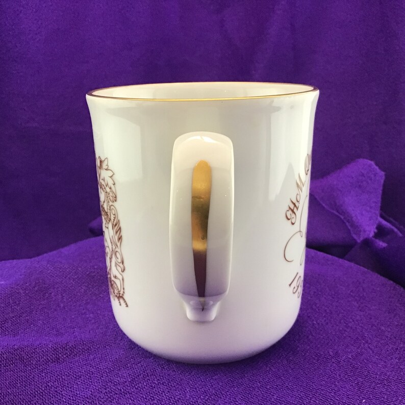 Queen Elizabeth II Silver Jubilee Mug 1952 1977 Coffee Cup Tea Mug ...