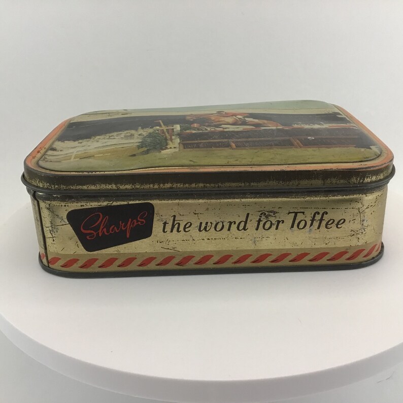 Steeplechase Tin Toffee Tin Edward Sharp & Sons Horse Racing - Etsy
