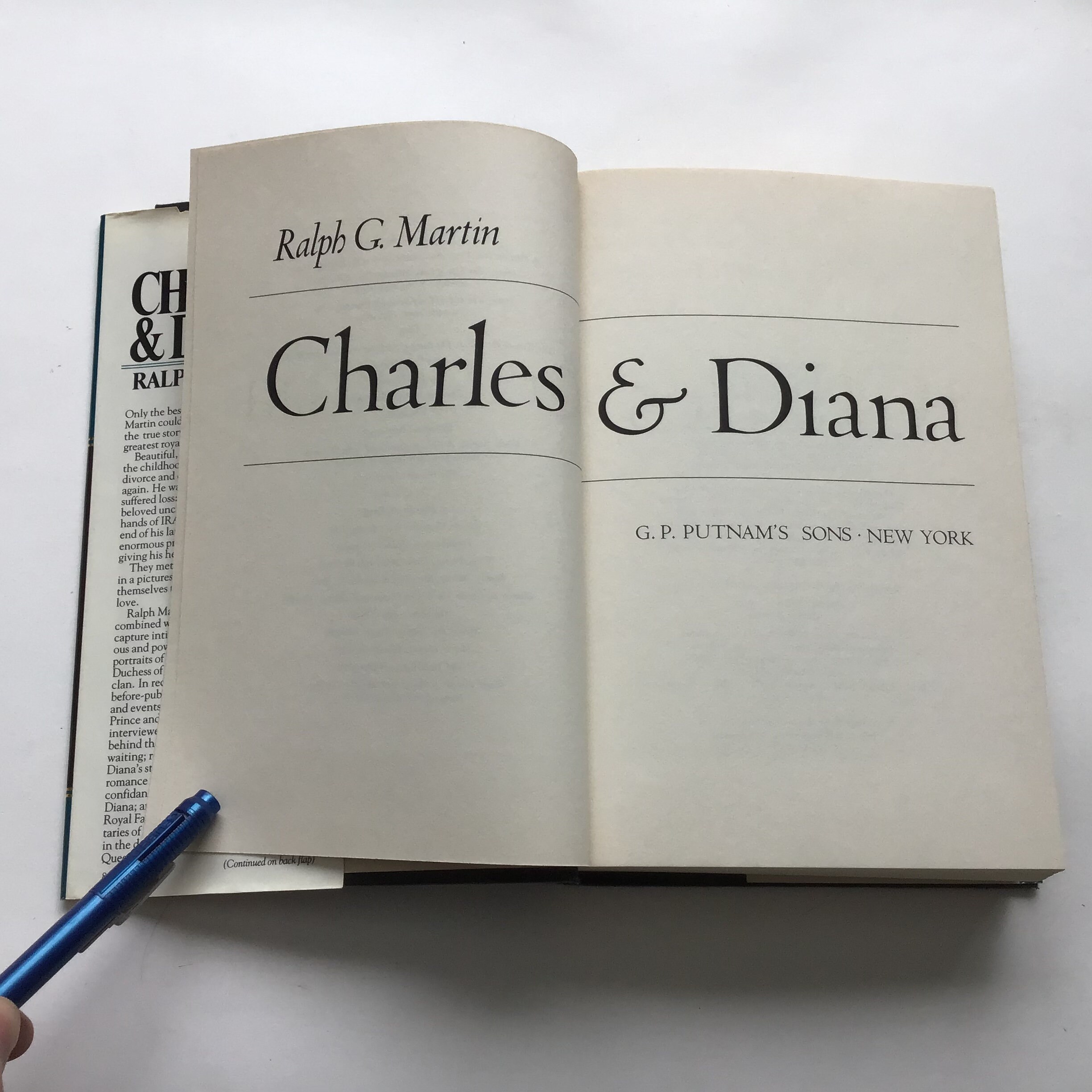 Charles and Diana by Ralph G. Martin Hardcover - Etsy