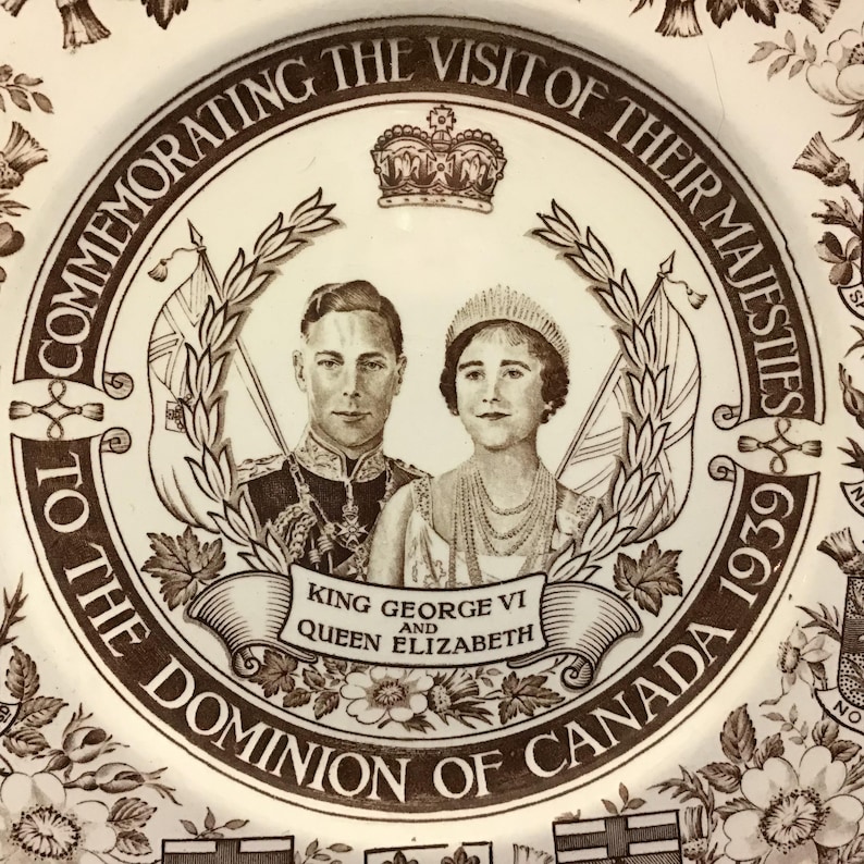 King George VI Queen Elizabeth Visit to the Dominion of Canada 1939 ...