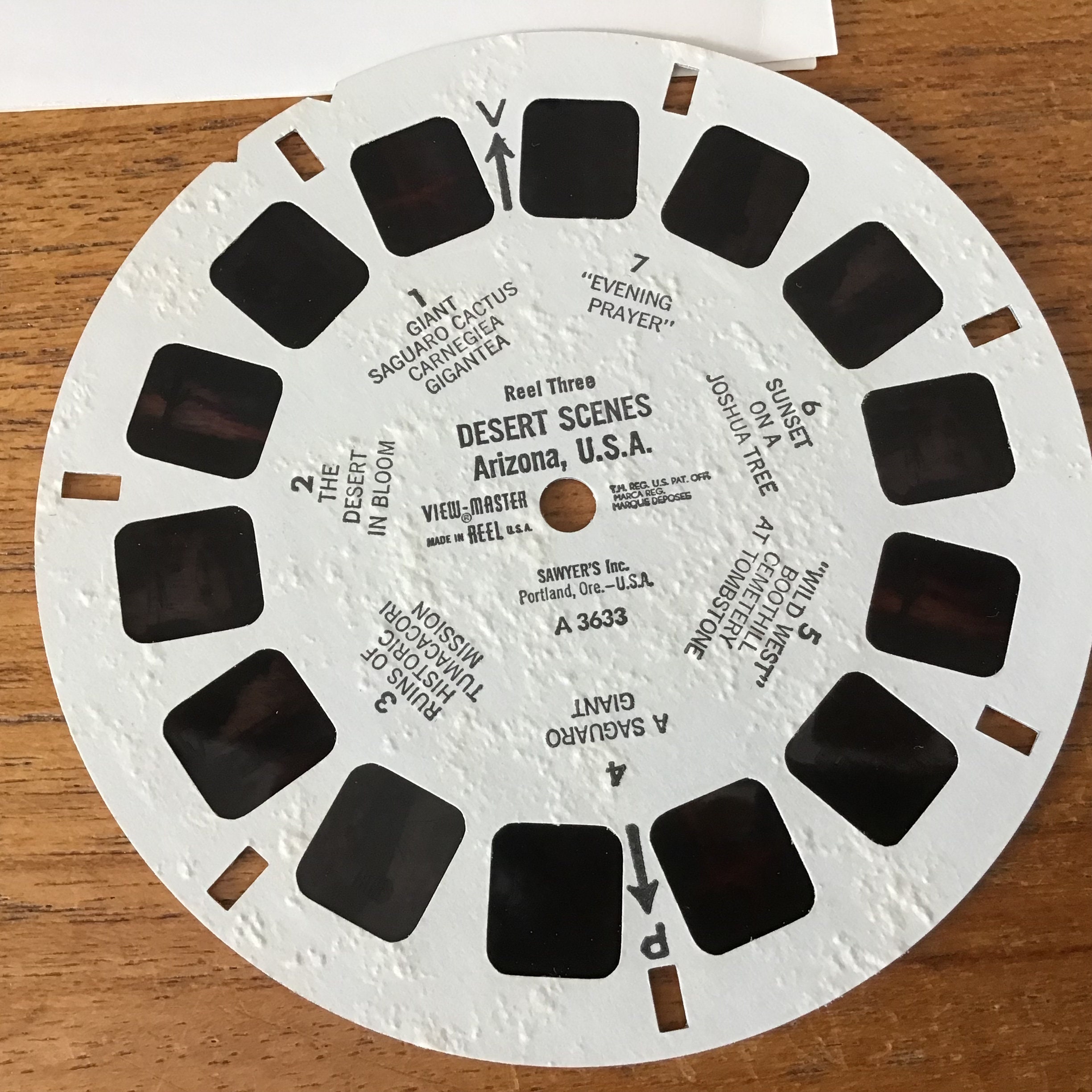 View-master Reels Painted Desert and Petrified Forest Arizona New ...