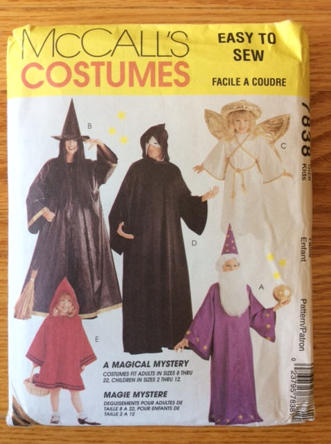 Costume Pattern Witch Angel Phantom Wizard Red Riding Hood - Etsy