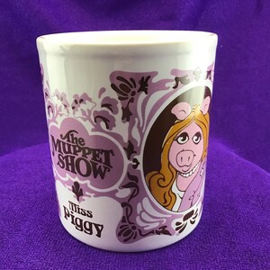 Miss Piggy Mug Muppet Show Mug Coffee Cup Kiln Craft Made in England - Etsy