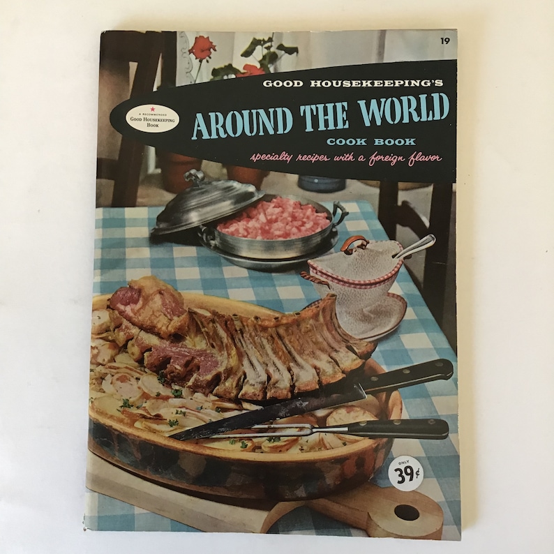 Good Housekeeping Around the World Cook Book Softcover - Etsy