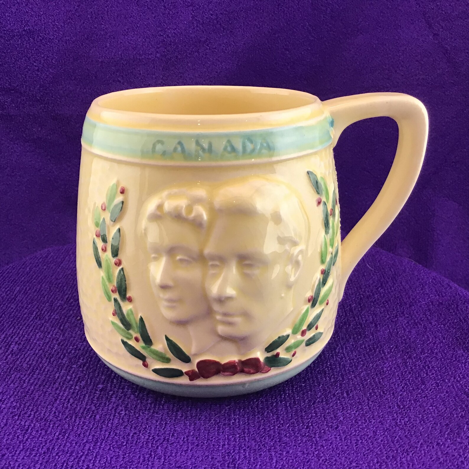 King George VI and Queen Elizabeth Royal Visit Mug Cup 1939 - Etsy
