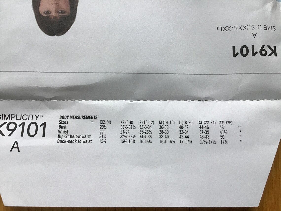 Misses Dress Pattern Simplicity 9101 XXS XXL UNCUT - Etsy