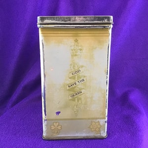 Queen Elizabeth II Coronation Tin - Etsy