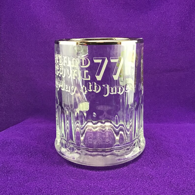 Queen Elizabeth II Silver Jubilee Beer Mug Tankard 1977 Half - Etsy Canada