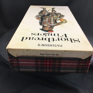 Vintage Patersons Shortbread Tin Shortbread Fingers Royal Burgh Bakery ...