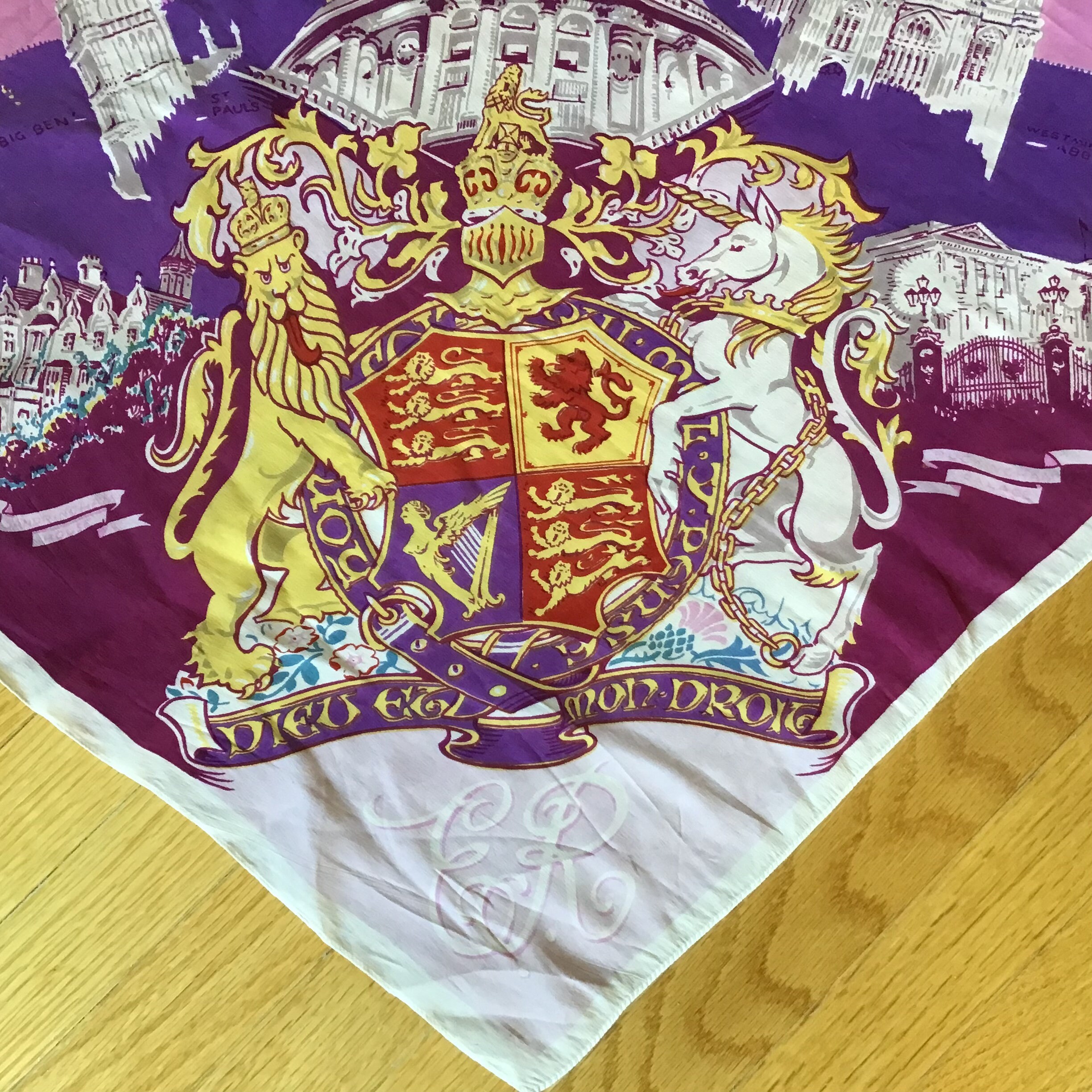 Coronation Scarf Queen Elizabeth II June 2nd 1953 RARE - Etsy