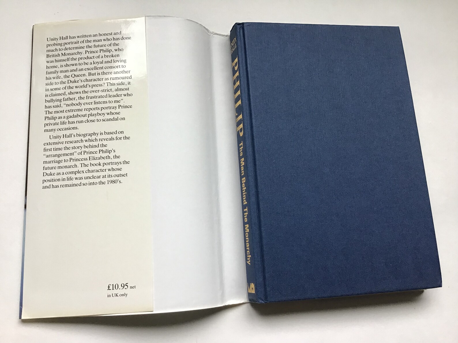 Philip the Man Behind the Monarchy by Unity Hall Hardcover - Etsy