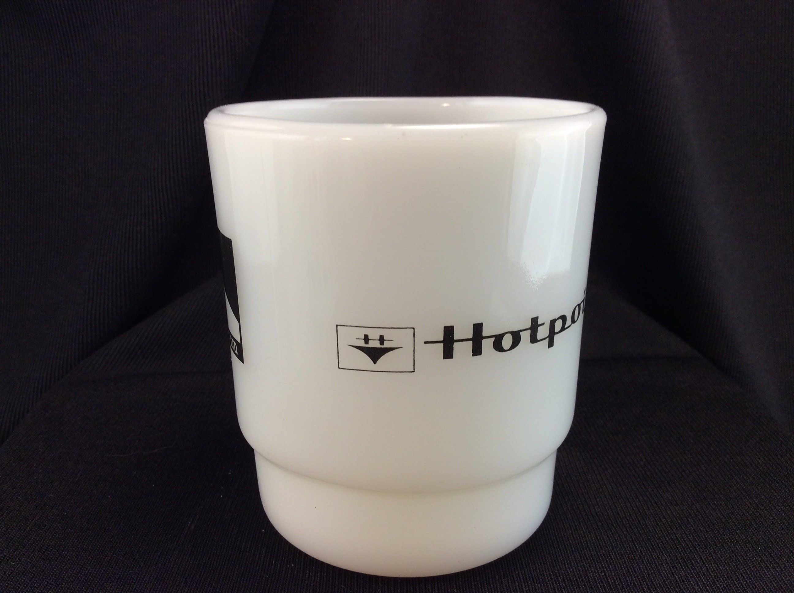 Anchor Hocking Hotpoint Mainprize Advertising Mug Coffee Cup D Handle ...